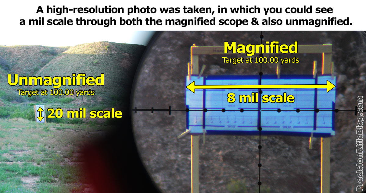 How To Measure the Apparent Magnification of a Scope ...