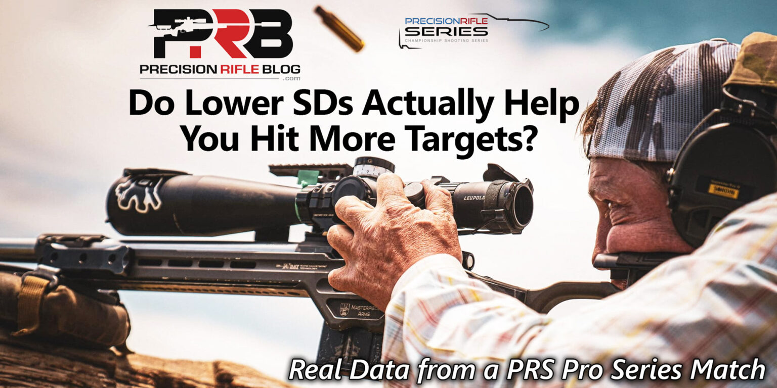 Do Lower SDs Actually Help You Hit More Targets? PRS Match Data Says ...