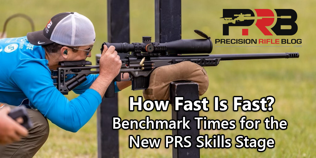 How Fast Is Fast? Benchmark Times for the New PRS Skills Stage ...